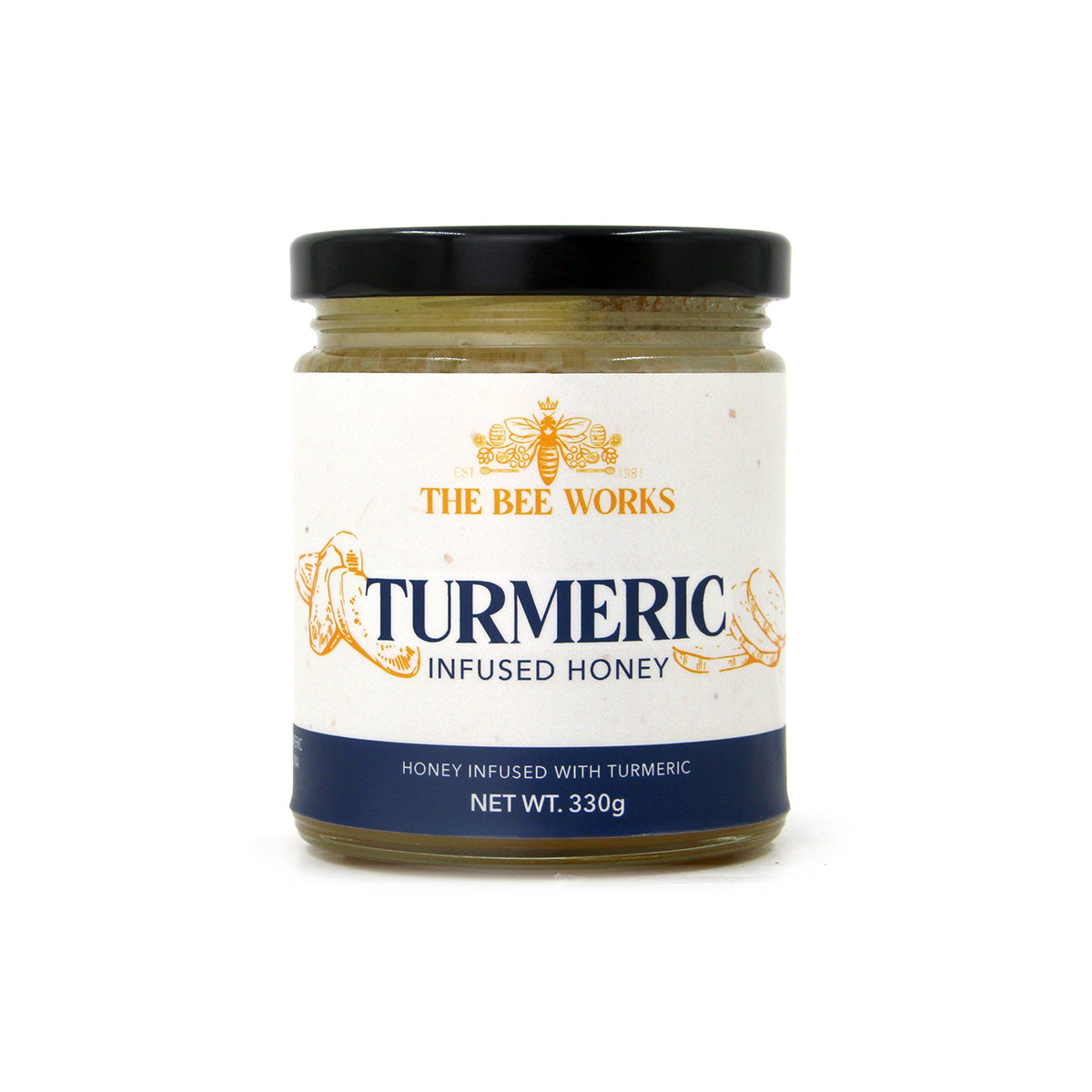 The Bee Works | Creamed Turmeric Honey – Beeworks.com