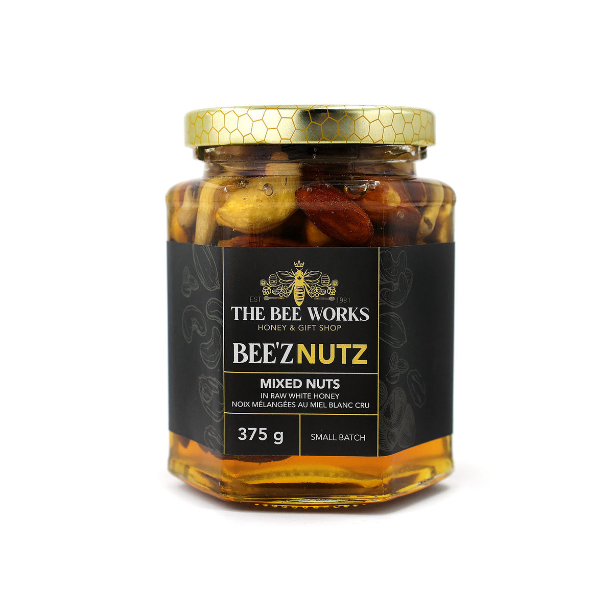 Bee'z Nutz | The Bee Works | Nuts in Honey – Beeworks.com