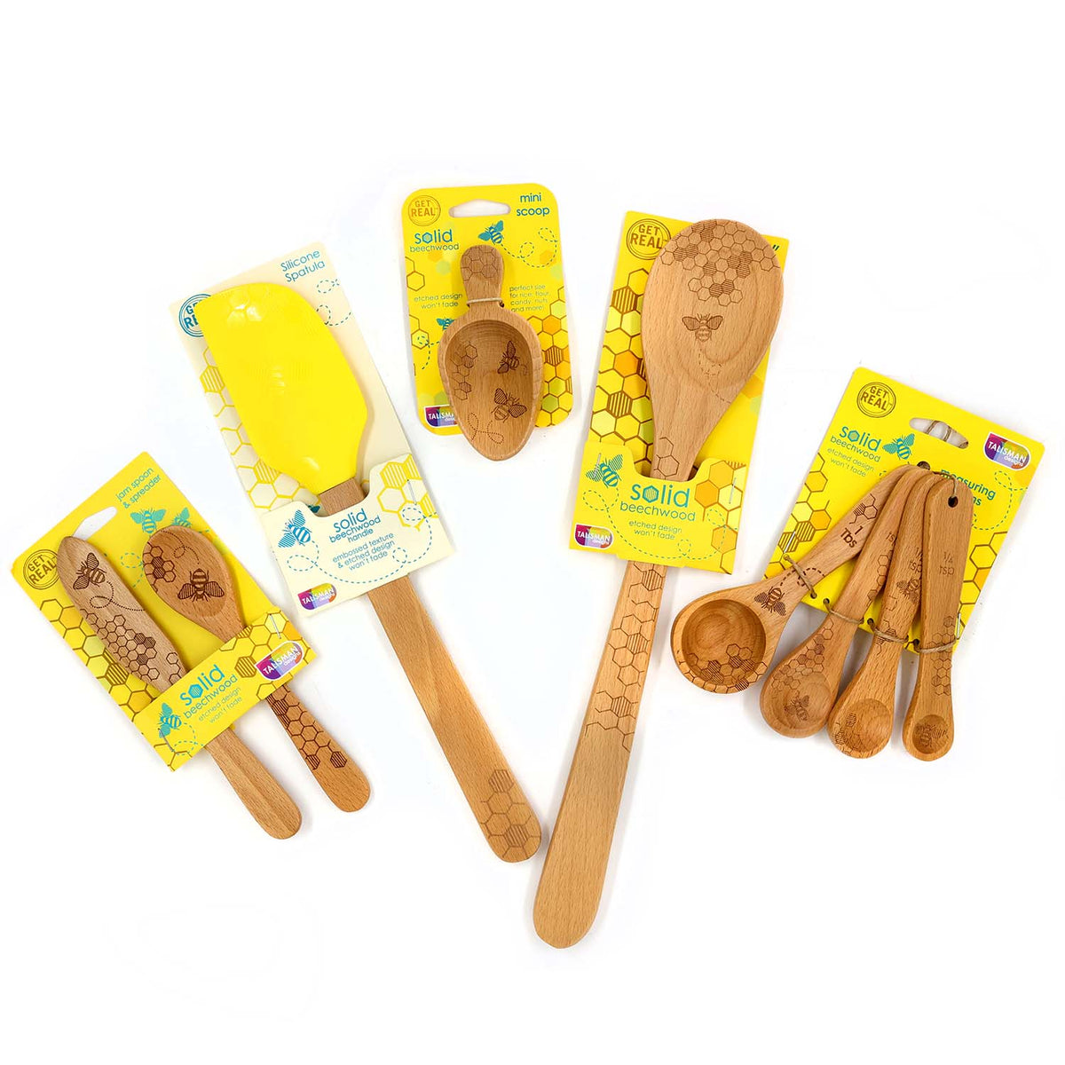 Honey Bee Kitchen Utensils | Talisman Designs | The Bee Works ...